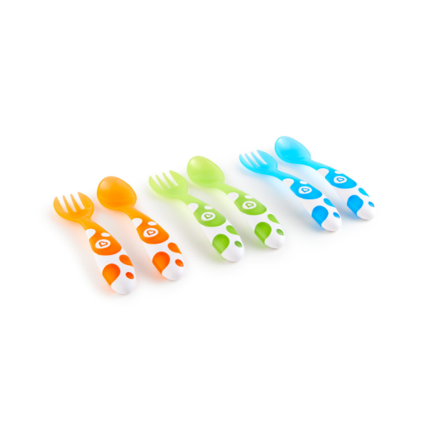 Munchkin Multi Coloured Forks & Spoons - Farmakopoioulis.gr